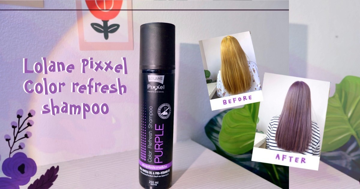 เติมสีผมให้ม่วงแบบสะใจ ง่ายๆ ผมไม่เสีย ด้วย Lolane Pixxel Color Refresh ...