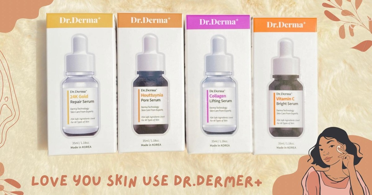 เห่อแบบไหว้ย่อ – ตอบโจทย์ทุกปัญหาผิวของสาว ๆ ด้วย Dr.Derma+ Serum