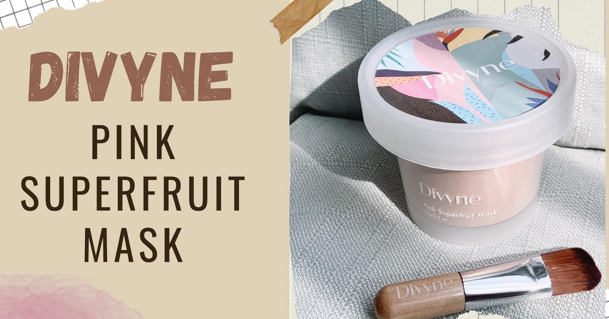 เผยผิวใสแบบ real beauty ไม่มีรีทัชสิว ด้วย Divyne Pink Superfruit Mask