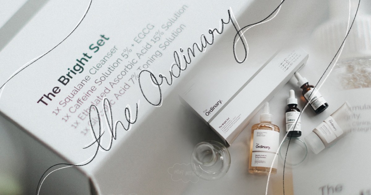 Review || The Ordinary The Bright Set ตัวช่วยผิวกระจ่างใส ไม่มีไม่ได้แล้ว