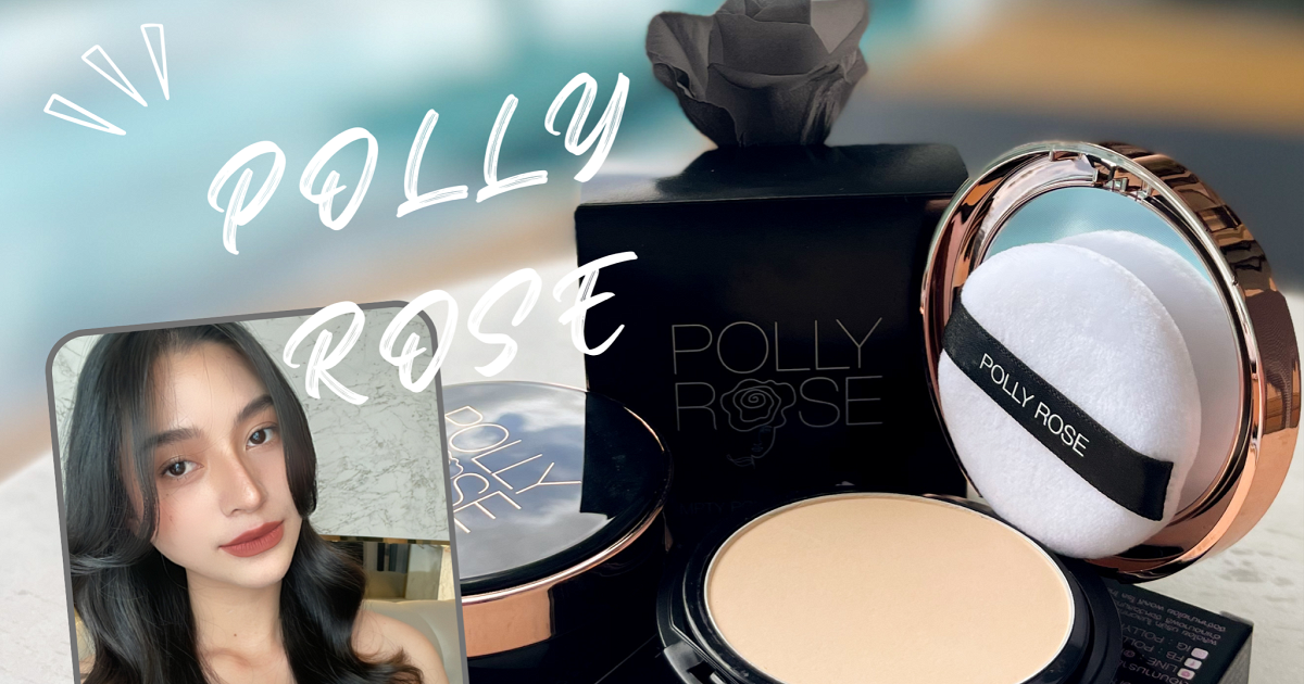 POLLY ROSE แป้งอัดแข็งที่สุดแสนจะบางเบา เนียนและไม่หนาเลย!!