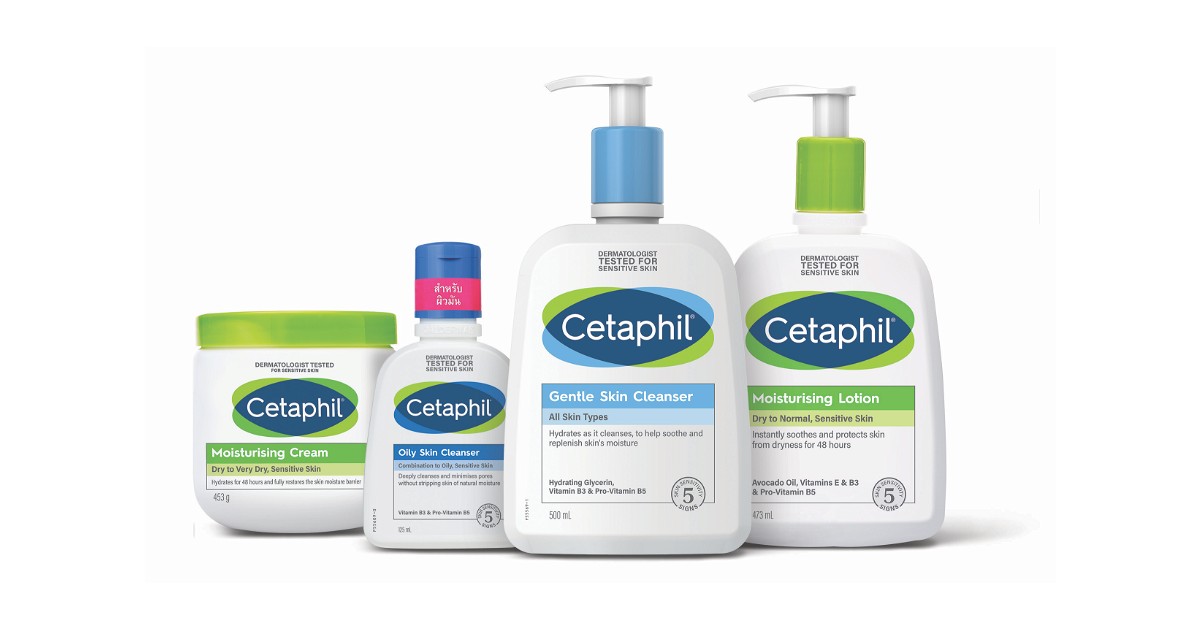 Cetaphil สูตรใหม่ ยกระดับสุขภาพผิวที่บอบบาง แพ้ง่าย ให้ดีขึ้นอย่างที่ ...