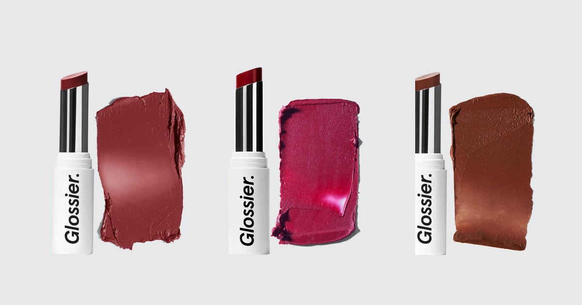 ลิปเฉดใหม่จาก Glossier สีสวยฟุ้งเหมือนเพิ่งไปจูบมา!