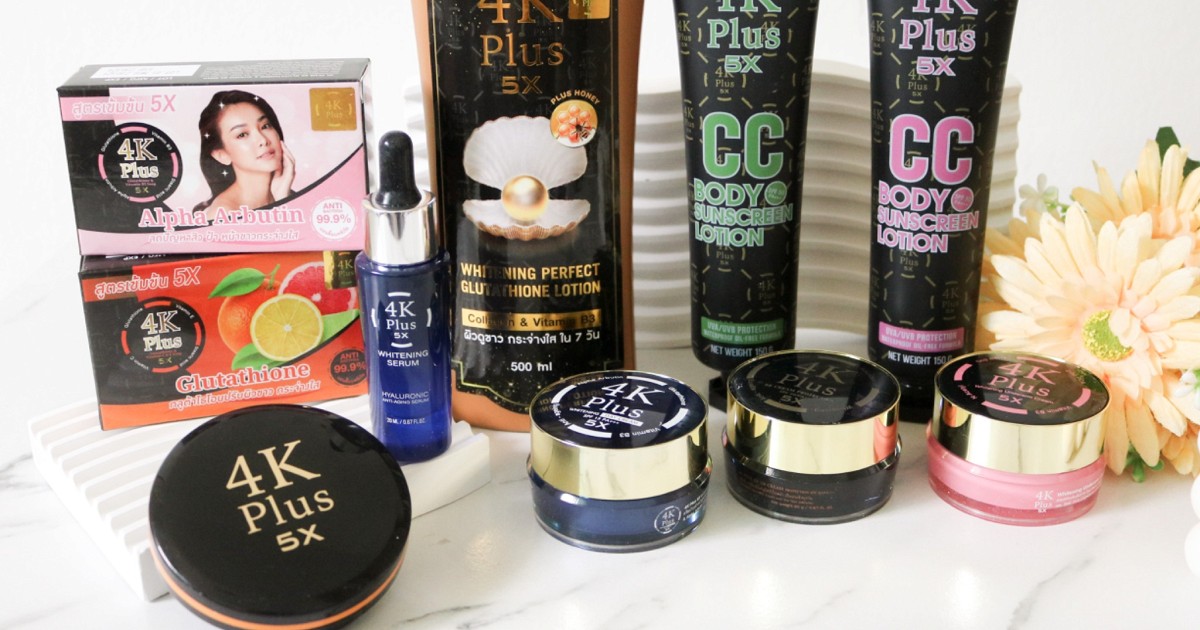รีวิว 4K Plus 5x เพื่อผิวสวยต้องไม่พลาด‼️