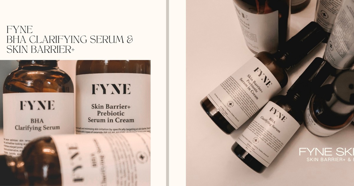 Review: FYNE Skin Barrier+ & BHA Clarifying Serum | สองไอเท็มที่ควรมี ...