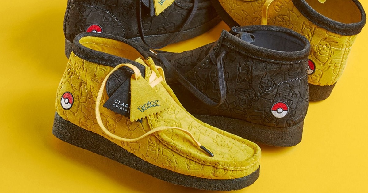 CLARKS ORIGINALS ชวนย้อนวัยกับรองเท้าลายโปเกมอน