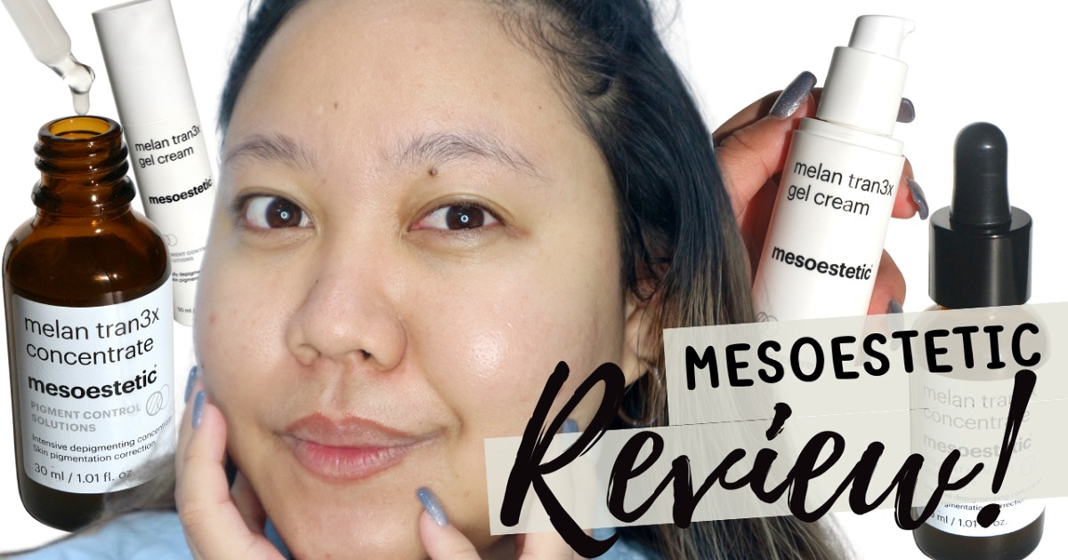 รวมพลังต้านจุดด่างดำ สีผิวไม่สม่ำเสมอ กับ melan tran 3x จาก mesoestetic