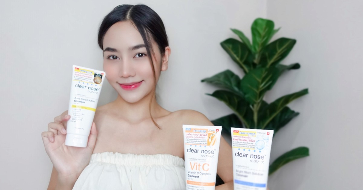 ขึ้นแท่นโฟมล้างหน้าในดวงใจไปเลย กับ “Clearnose Vitamin C Complex Cleanser”