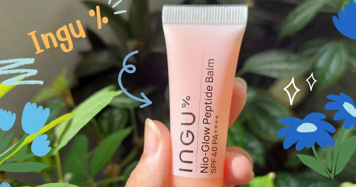 Ingu% Nio-Glow Peptide Balm SPF40 PA++++ 👄🌸