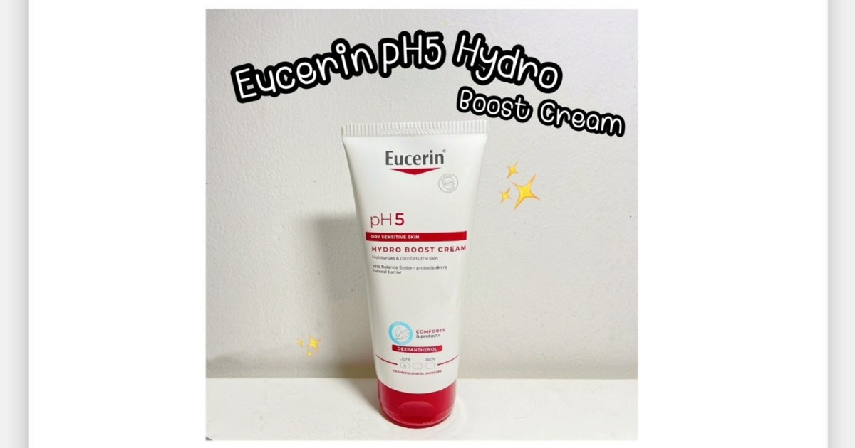 Eucerin pH5 Hydro Boost Cream ครีมทาผิวสำหรับผิวแห้งเสีย