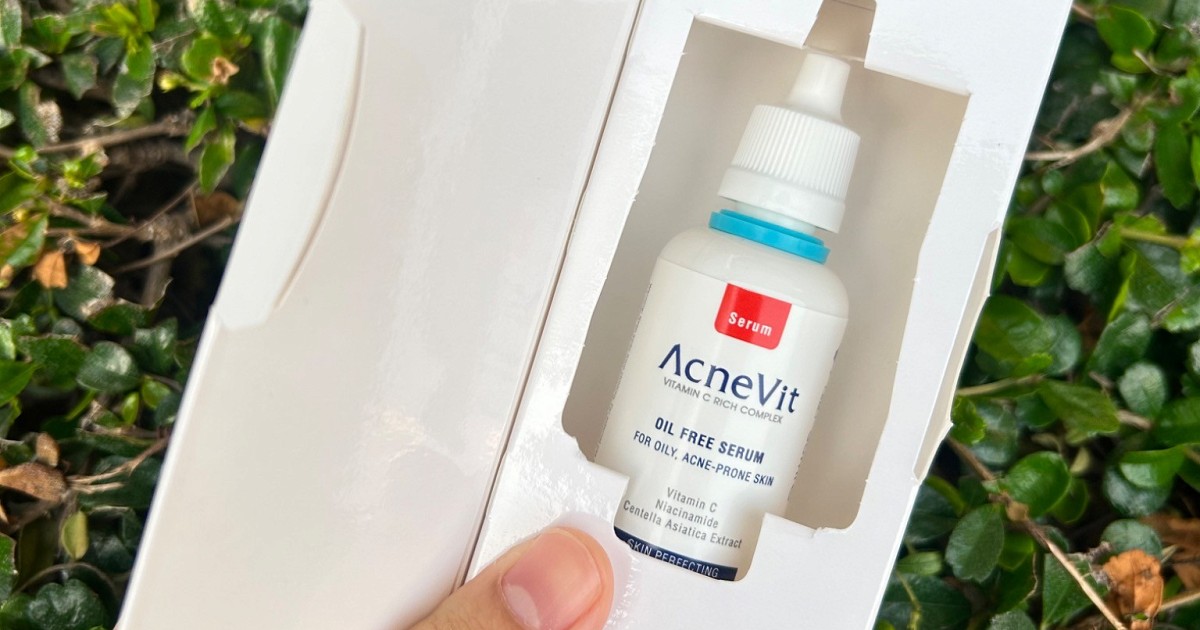 สยบทุกปัญหาสิวอย่างอ่อนโยน จบได้ในขวดเดียวด้วย AcneVit