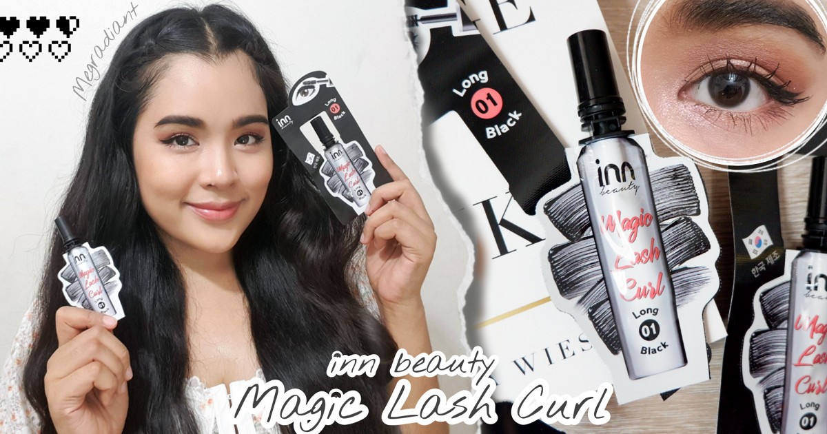 มาสคาร่าซองเกาหลี Inn Beauty Magic Lash Curl ตาสวยหวาน เป็นธรรมชาติ | Megradiant