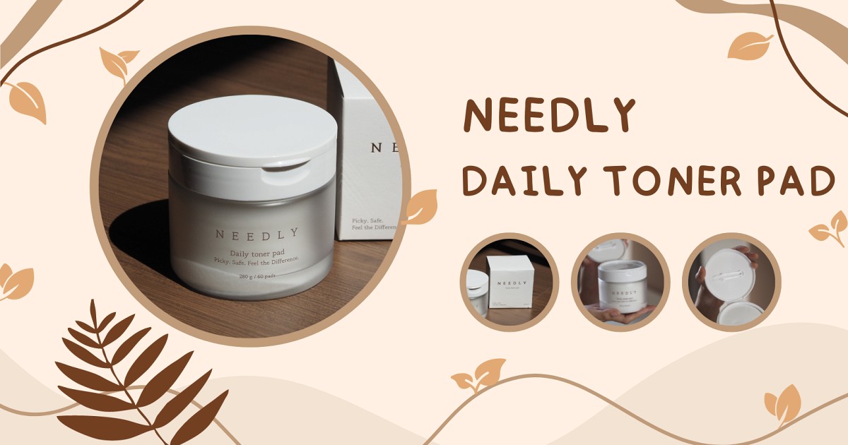 เพิ่มความชุ่มชื้นให้ผิว แบบจึ้ง ๆ ด้วย NEEDLY DAILY TONER PAD