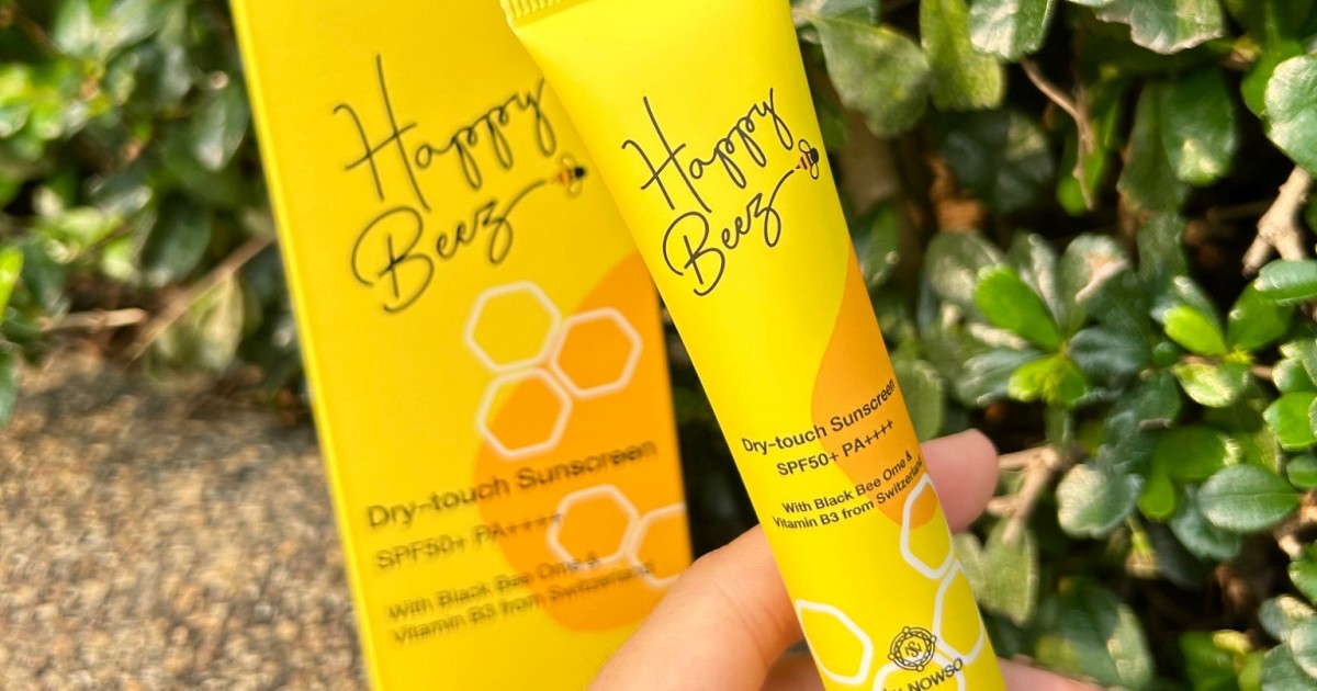 NOW SO HAPPY BEEZ กันแดดกันสิว ใช้แล้วผิวแฮปปี้ส์