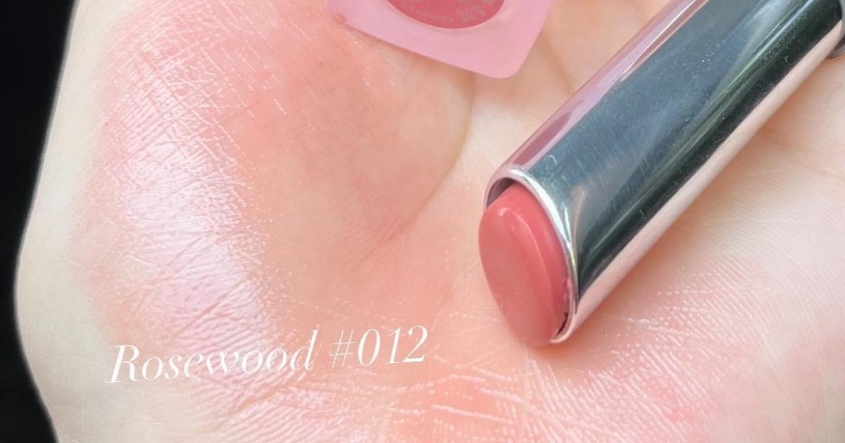 Dior Lip Glow Rosewood #012 ลิปโกลวสีที่ต้องมี