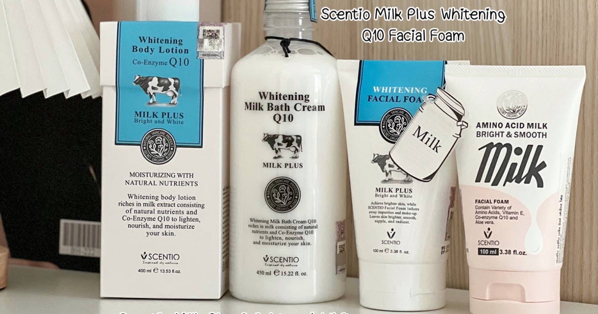 เติมนมให้ผิวได้ทุกที่ด้วย Scentio Milk Collection 🥛🧴