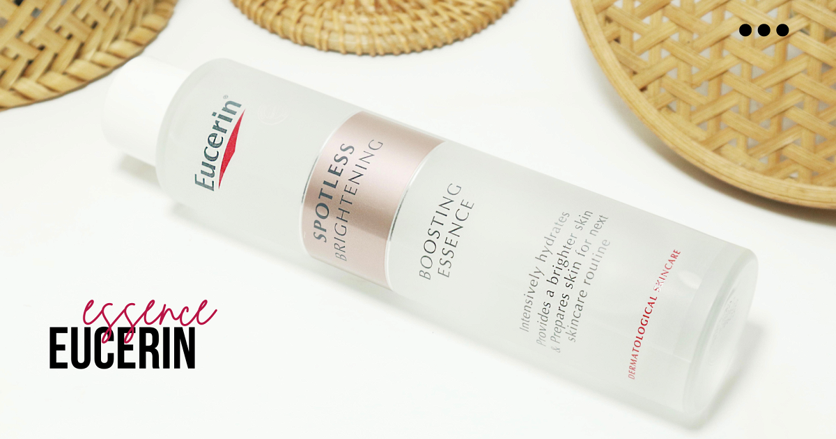 รีวิวน้ำตบบูสผิวใส Eucerin Spotless Brightening Boosting Essence ทำไม ...
