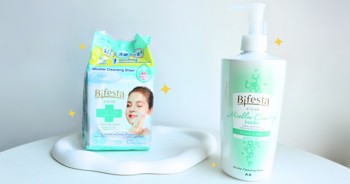 💦คลีนซิ่งตัวท็อป Bifesta Micellar Cleansing Acne Care🍃