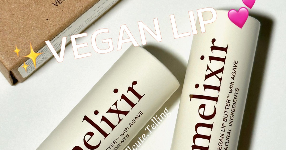 melixir Vegan lip butter