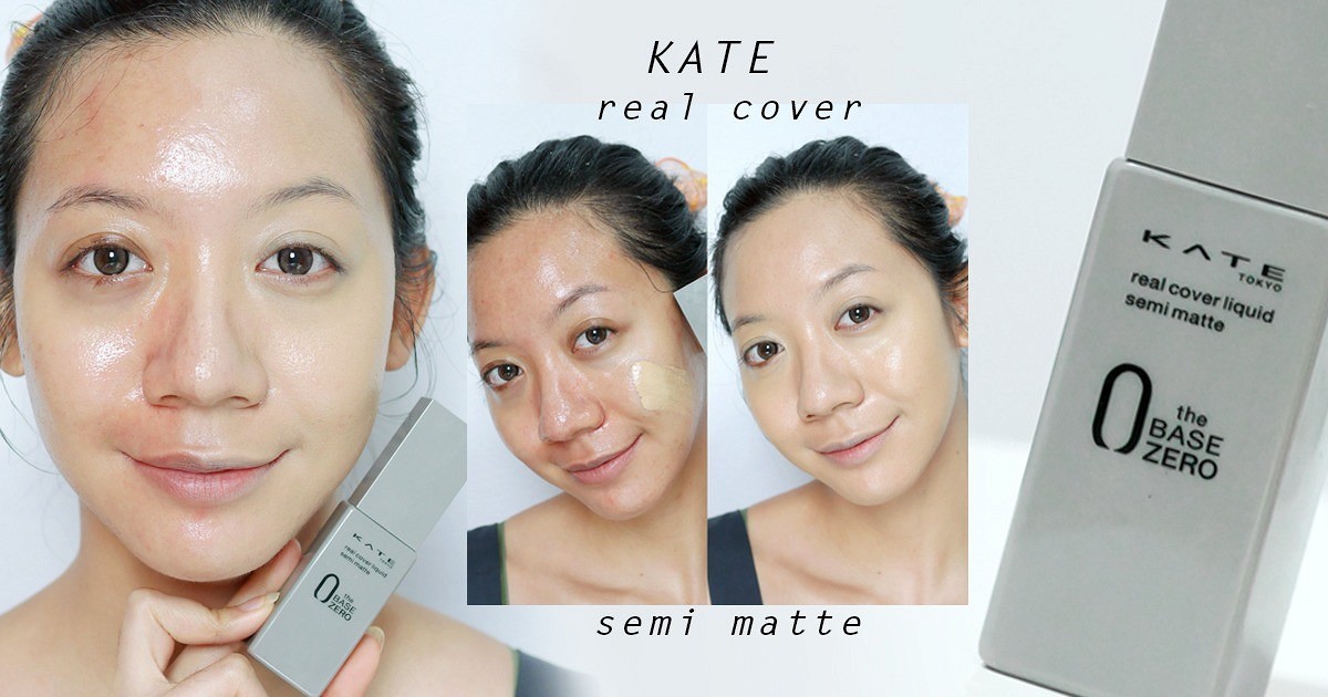 รองพื้นเปลี่ยนผิว [ KATE ] REAL COVER LIQUID