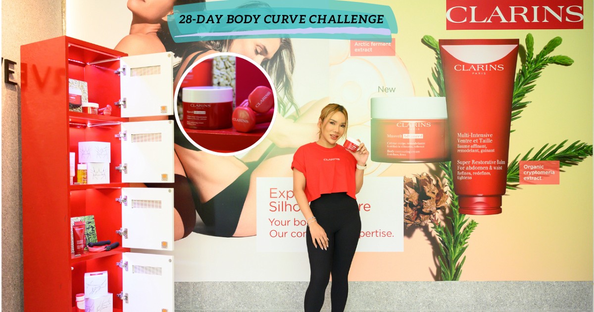 28-Day Body Curve Challenge with CLARINS X CURVE
