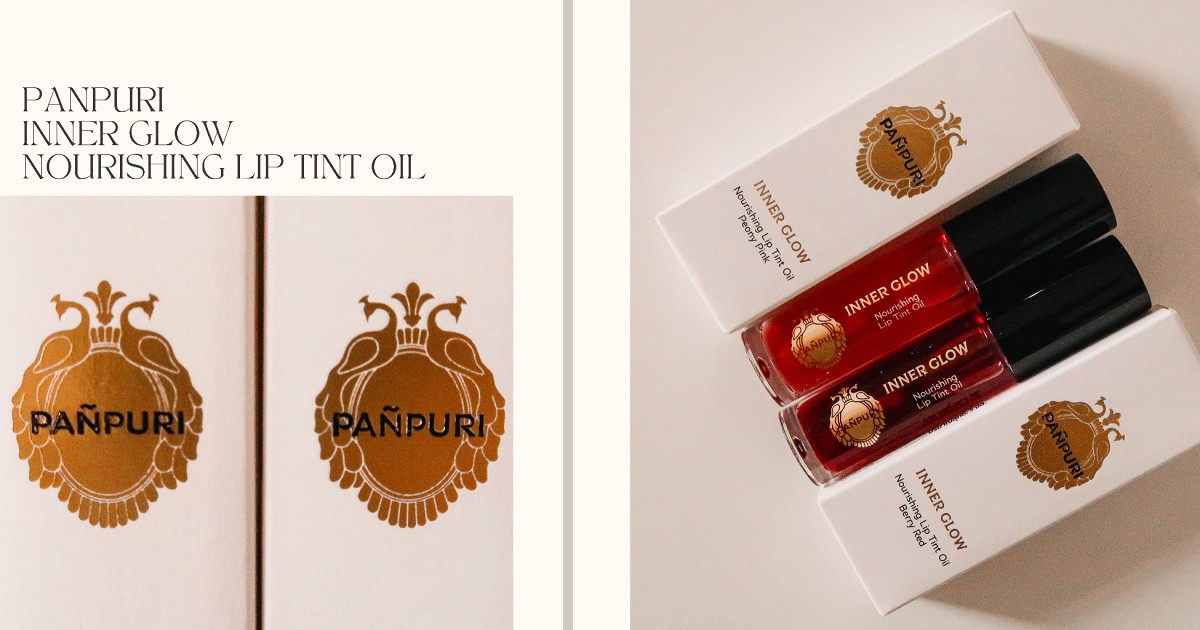 Haul: Panpuri Inner Glow Nourishing Lip Tint Oil | Peony Pink & Berry Red