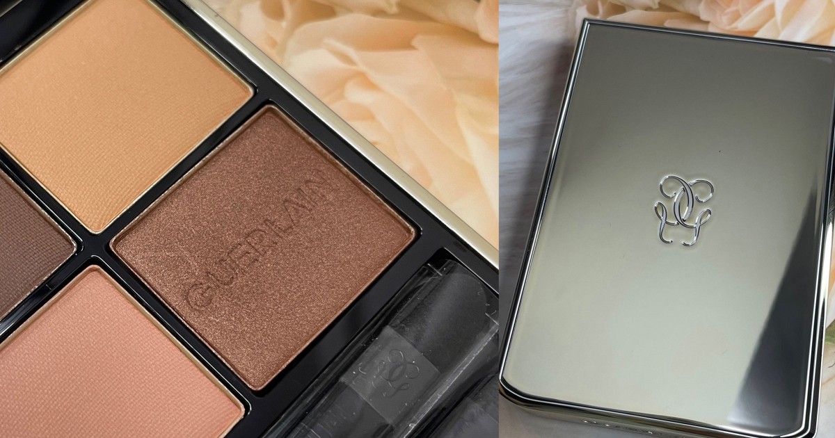 GUERLAIN Ombres G Eyeshadow Quad สี Wild Nudes
