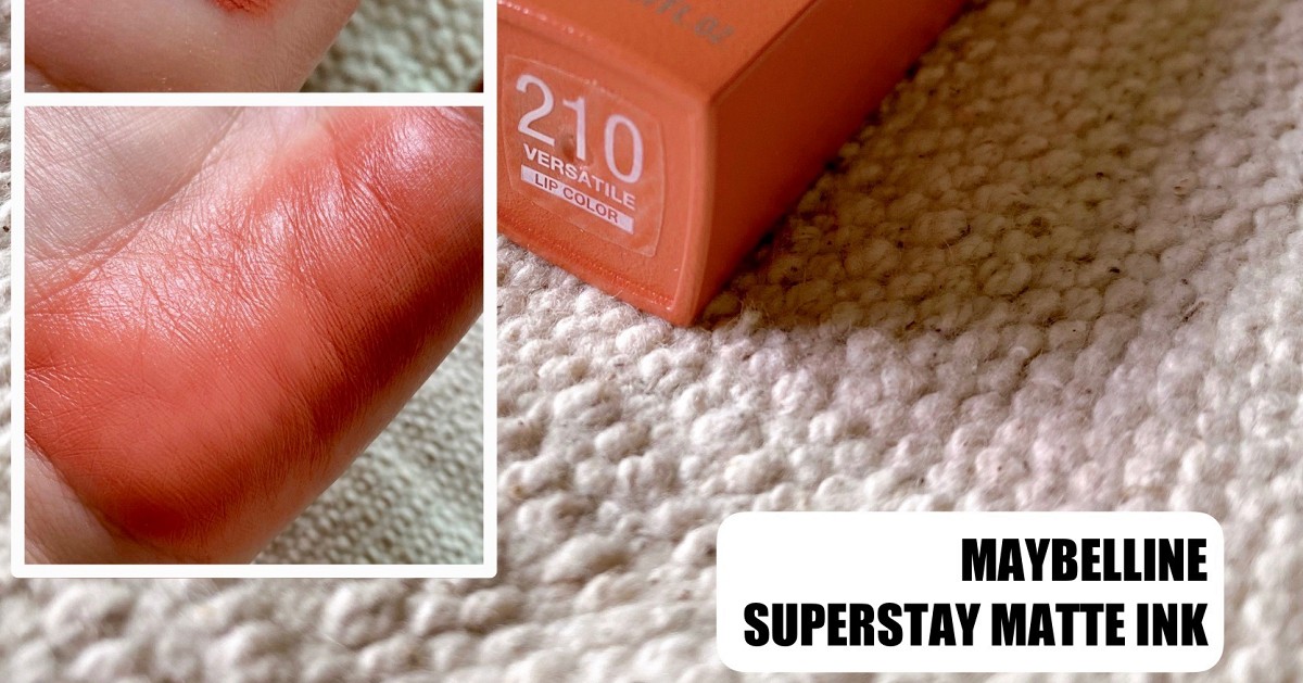 MAYBELLINE SUPERSTAY MATTE INK #210 VERSATILE