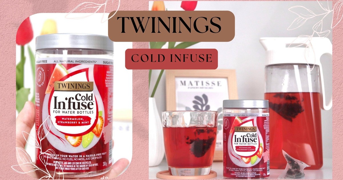 ชาผลไม้ชงในน้ำเย็น Twinings Cold Infuse หอมอร่อยสดชื่นน ช่วยให้กินน้ำ ...
