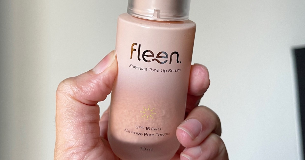 โทนอัพผิวของออม สุชาร์ Fleen Energize Tone Up Serum spf15 pa+++