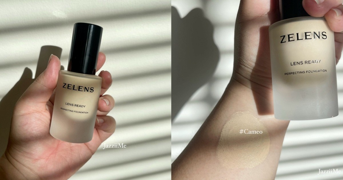 รีวิวรองพื้นลูกรัก Zelens Lens Ready Perfecting Foundation ผิวสวย ไม่ดรอป