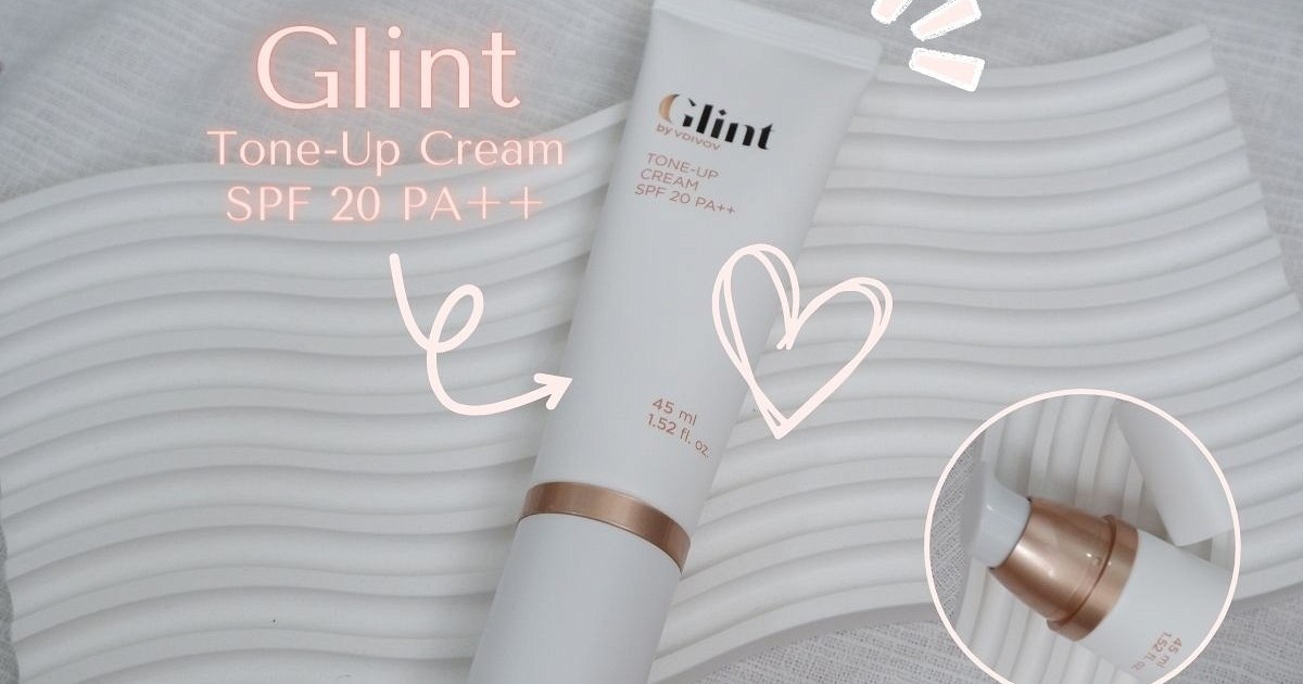 ใช้ได้ทั้งหน้าทั้งตัวกับ Glint Tone-Up Cream SPF 20 PA++