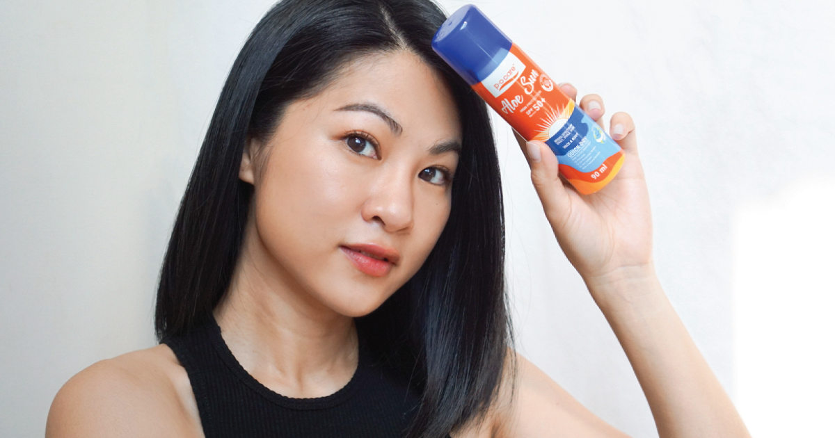 รีวิว PO CARE Aloe Sun Spray สเปรย์กันแดดเนื้อเบา ฉีดทับได้ทั้งวัน ไม่หวั่นแดดแรง!