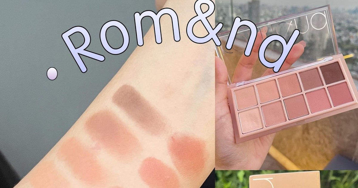 พาเลตตายอดฮิตจากเเบรนด์ Rom&nd ที่พี่สาวเกาเเนะนำว่าต้องมีติดบ้าน