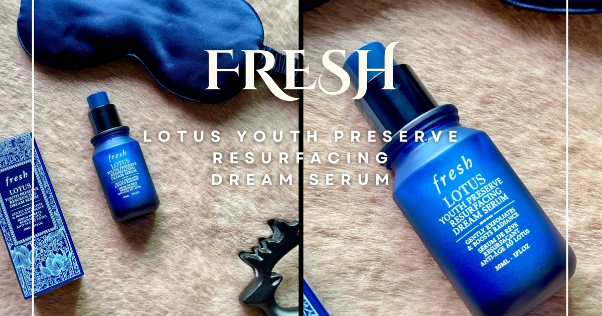 🪷💙FRESH Lotus Youth Preserve Resurfacing Dream Serum
