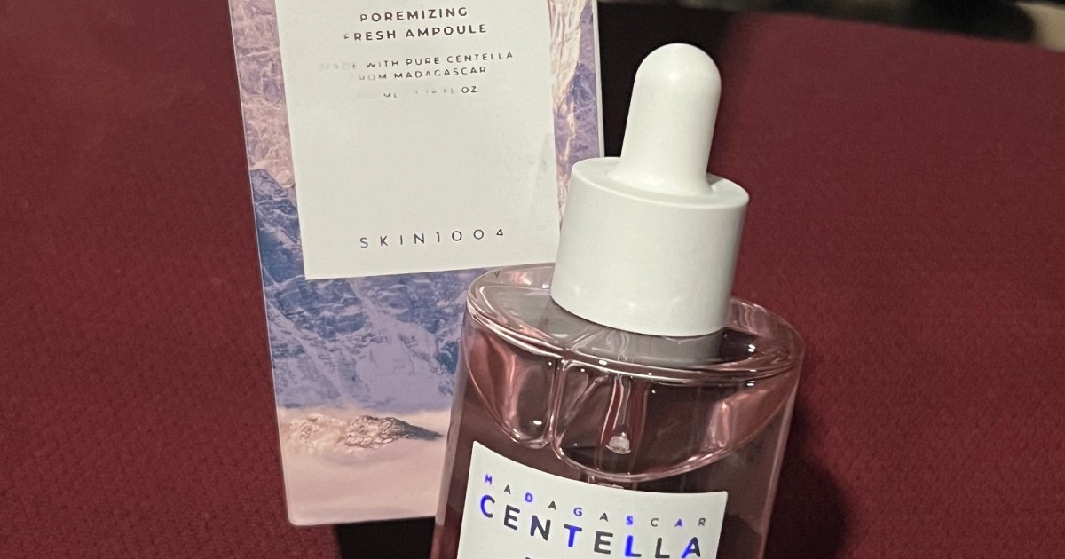 รีวิว centella poremizing fresh ampoule