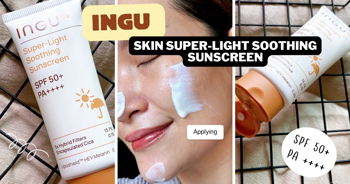 INGU Skin Super-Light Soothing Sunscreen SPF 50+ PA++++