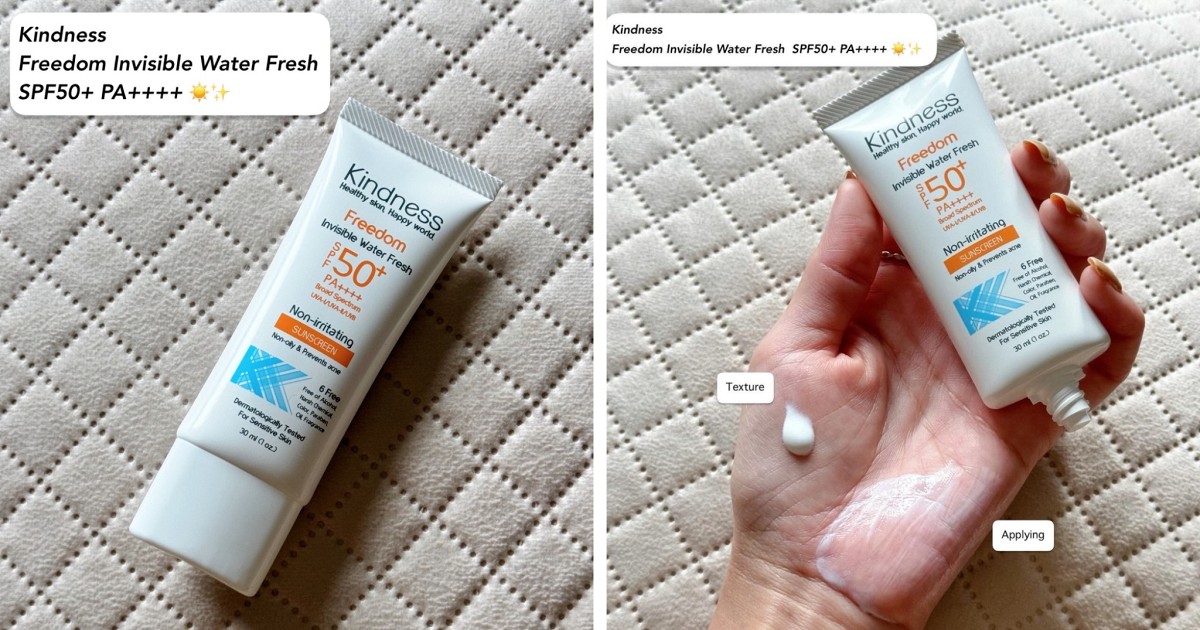 Kindness Freedom Invisible Water Fresh SPF50+ PA++++