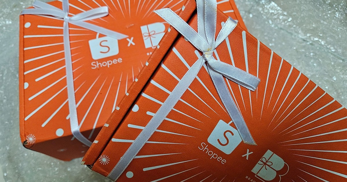 เปิดกล่อง shopee x beautyboxy 1 แถม 1