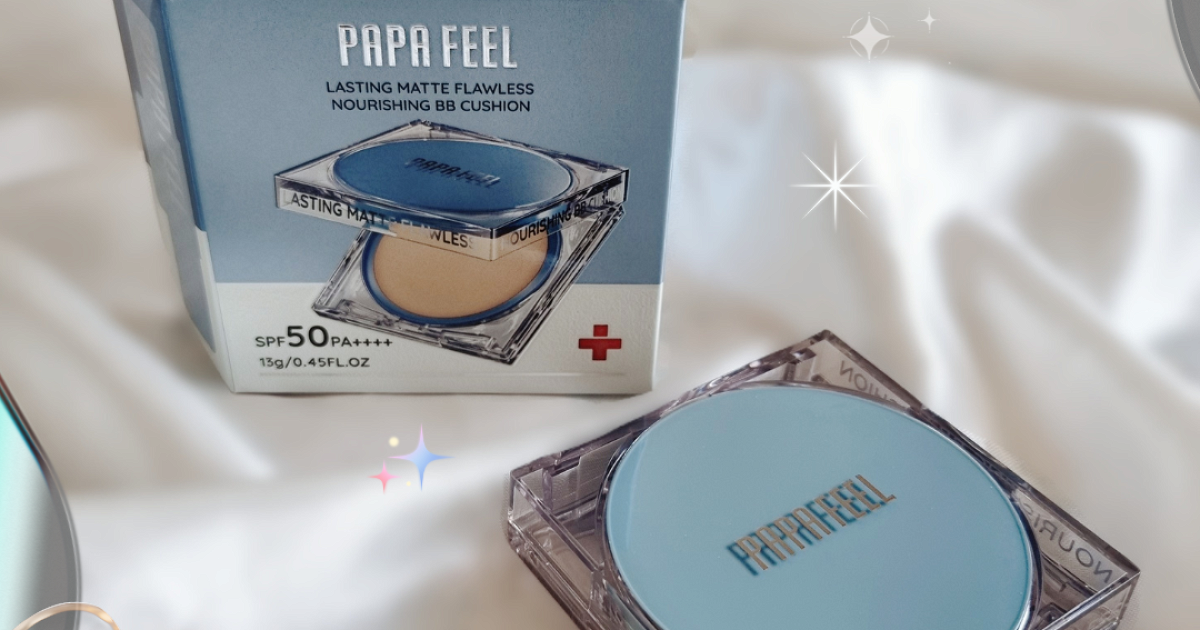 PAPA FEEL Lasting Matte Flawless Cushion คุชชั่นเนื้อแมทต์คุมมันที่ต้อง ...