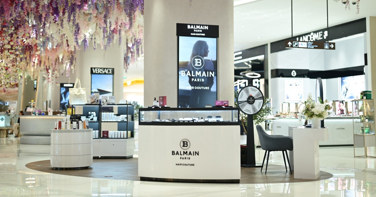 BALMAIN HAIR เปิด POP-UP STORE ที่ไอคอนสยาม จัดเต็มคอลเลกชันใหม่ระดับแฮร์กูตูร์