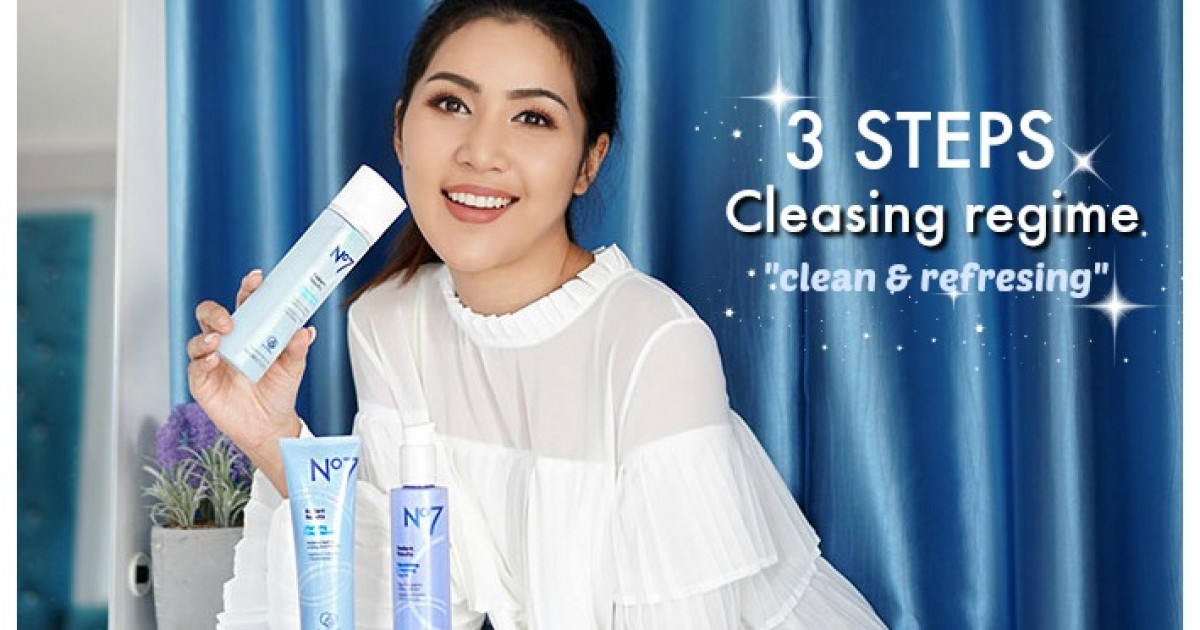 3 Steps Cleansing Regime ล้างหน้าแบบครบวงจร