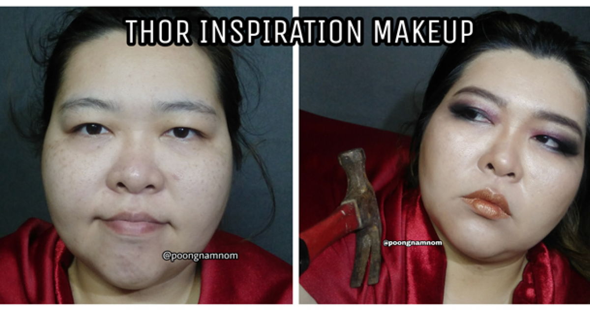 How to : แต่งเอาฮา The Avengers THOR Makeup Insiration ปลุกความเป็นธอร์ ...