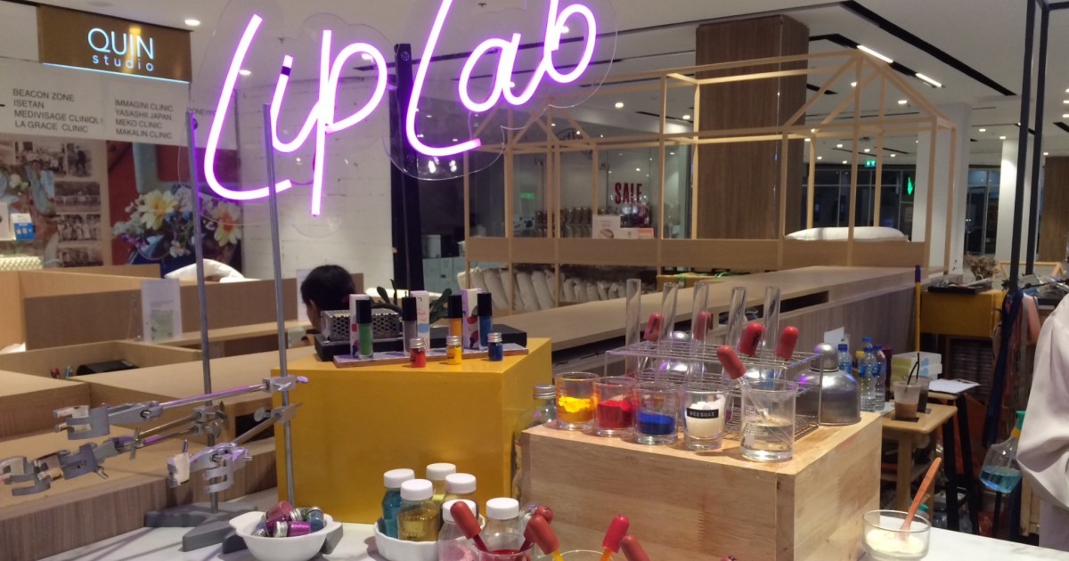 ชวนสวย : ลองทำลิปกับ Craftfeteria @ Central World ชั้น 5 ฝั่งหน้า Zen