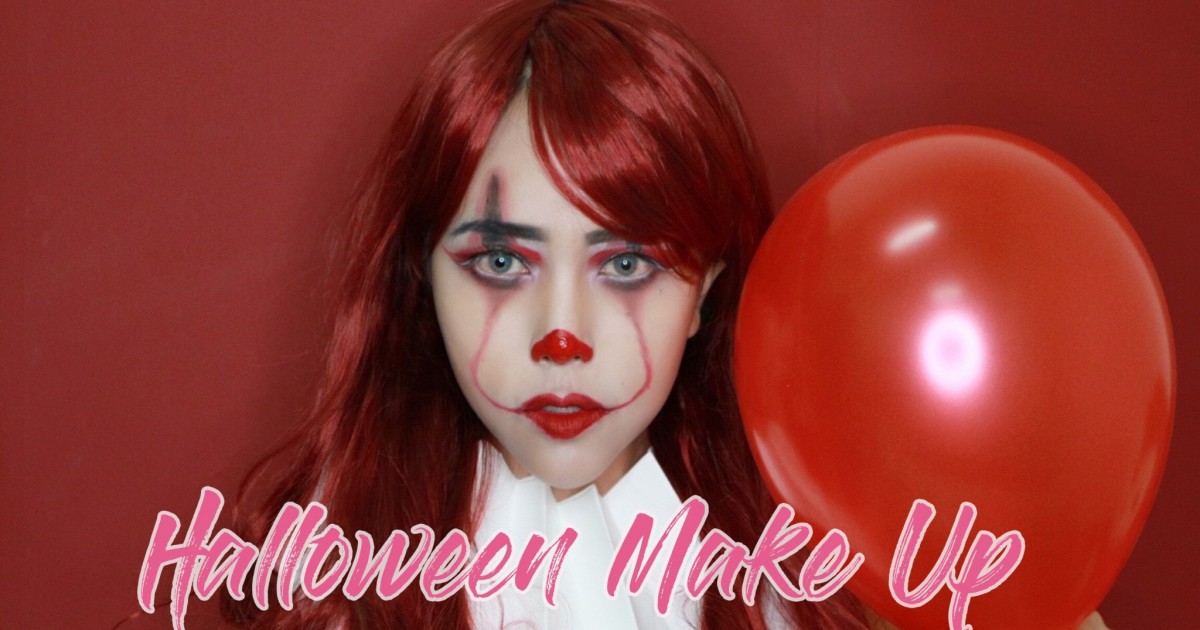 PENNYWISE Halloween Makeup