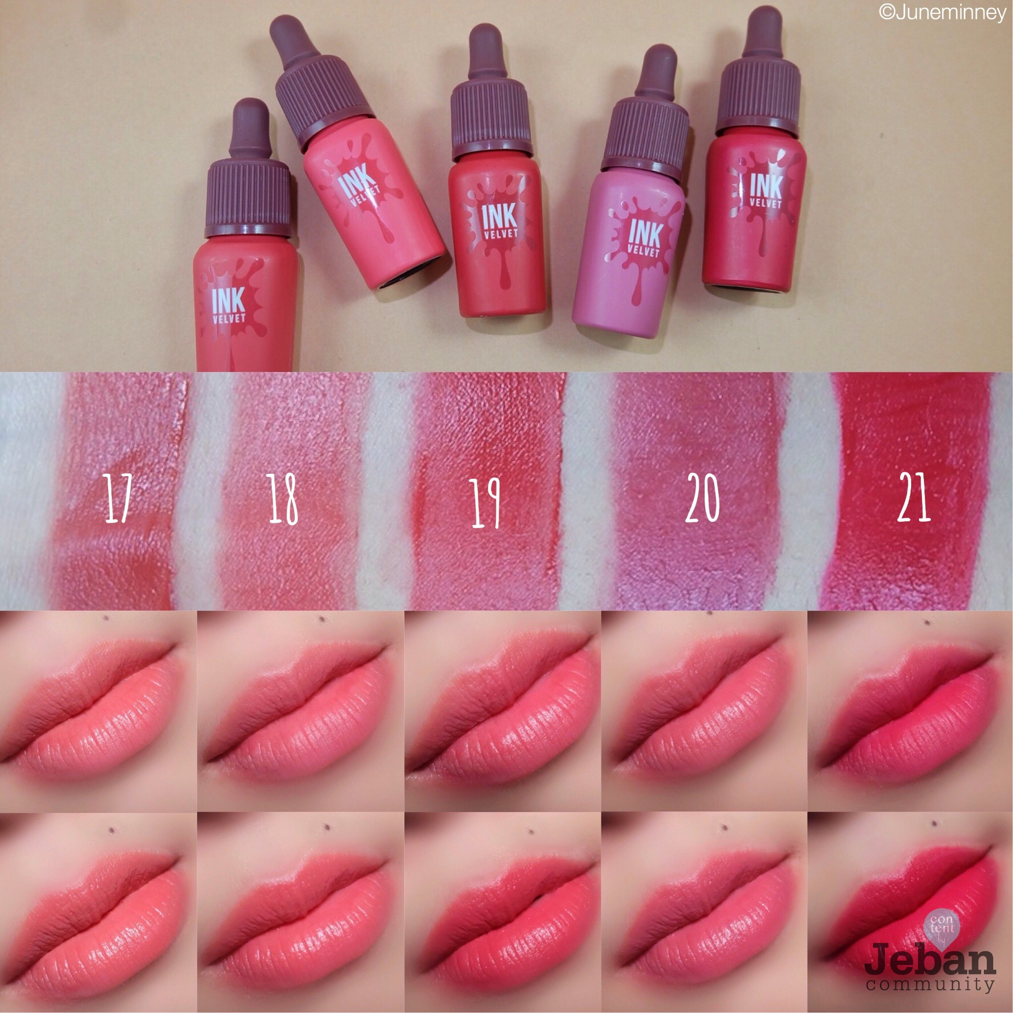 Peripera Ink The Velvet Pink Moment 2018 Collection