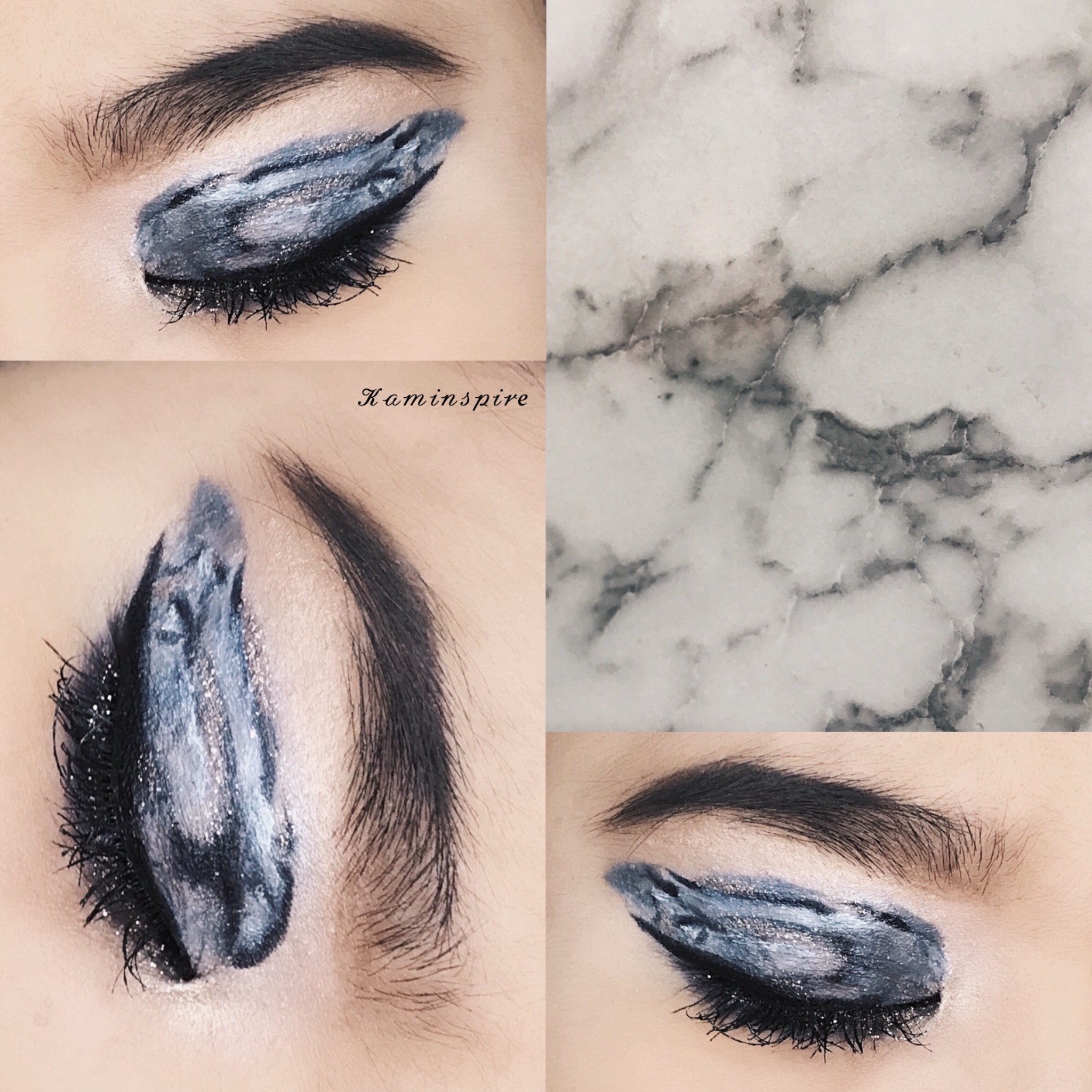 ️ ️ Marble Eye Makeup Inspiration ️ ️