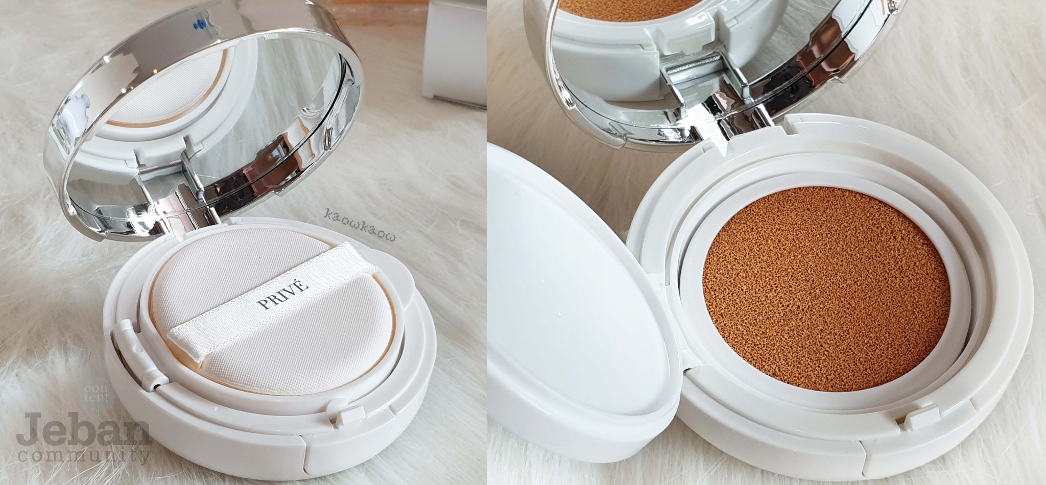 รีวิว Prive BB Cushion แกะกล่องลองทา จะดีจริงหรือเปล่า