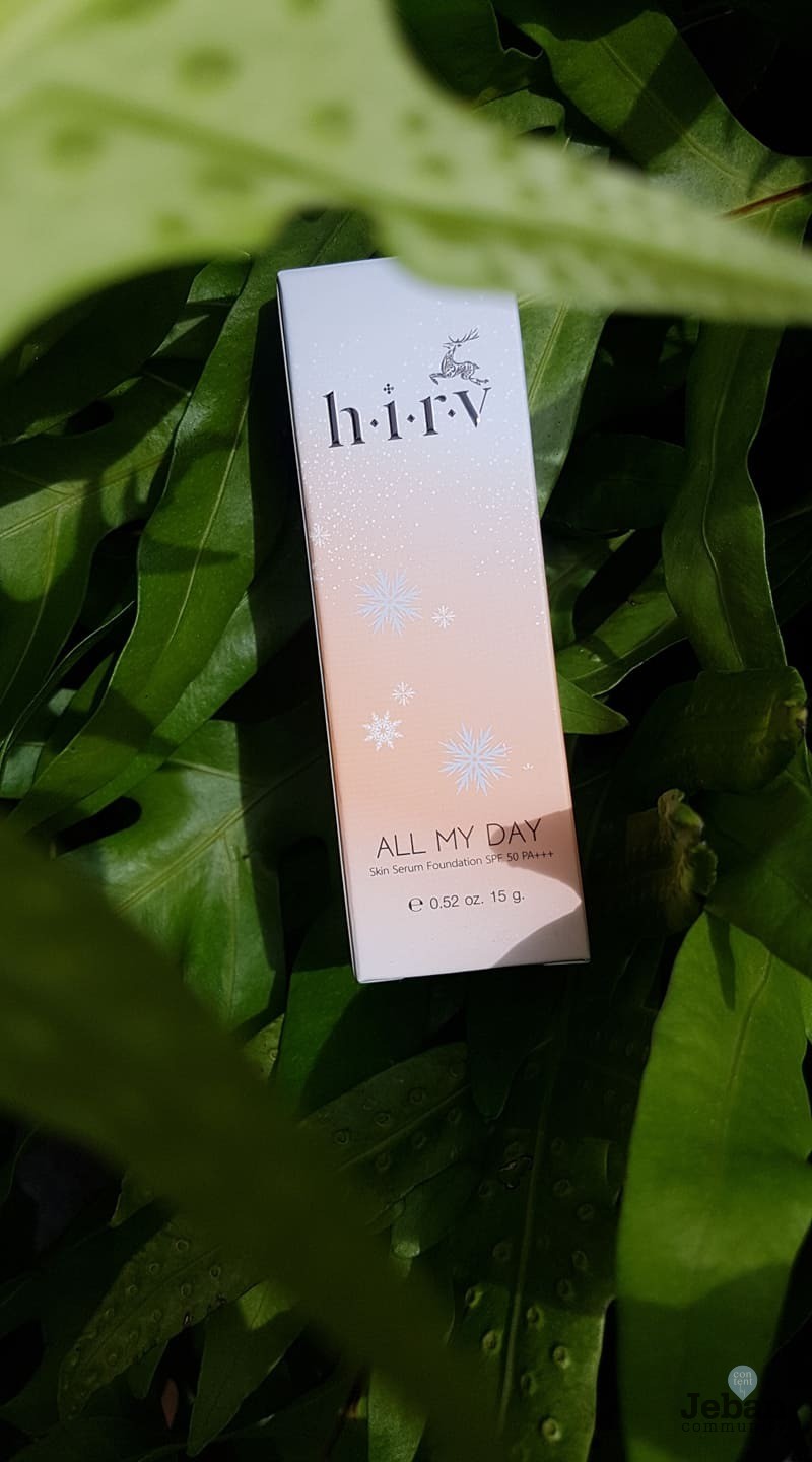 รองพื้น hirv (เฮิร์ฟ) รองพื้น3in1ที่เป็นเซรั่ม กันแดด รองพื้น ในตัวเดียวกัน