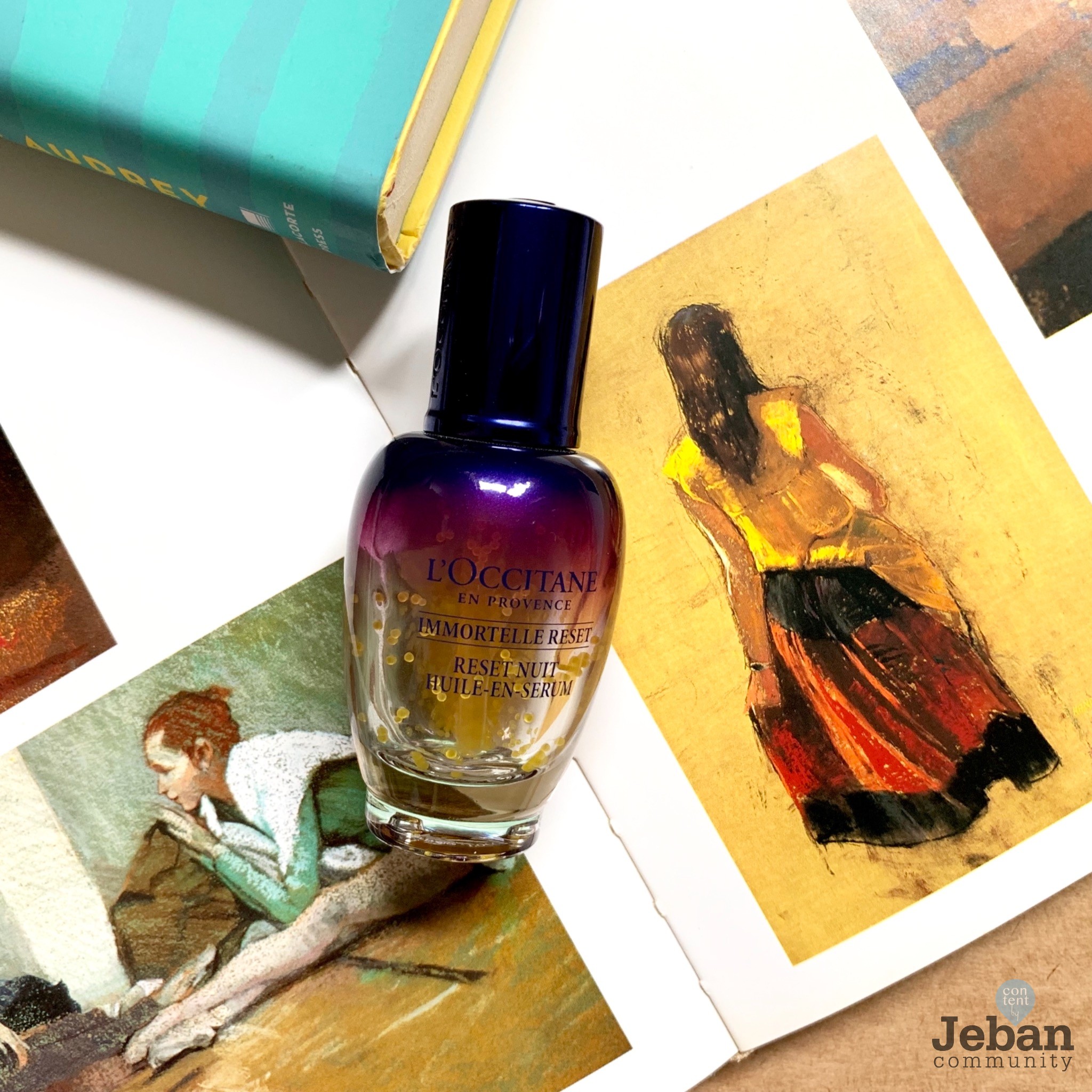 L’Occitane Immortelle Reset Oil-In-Serum & Divine Cream Mask